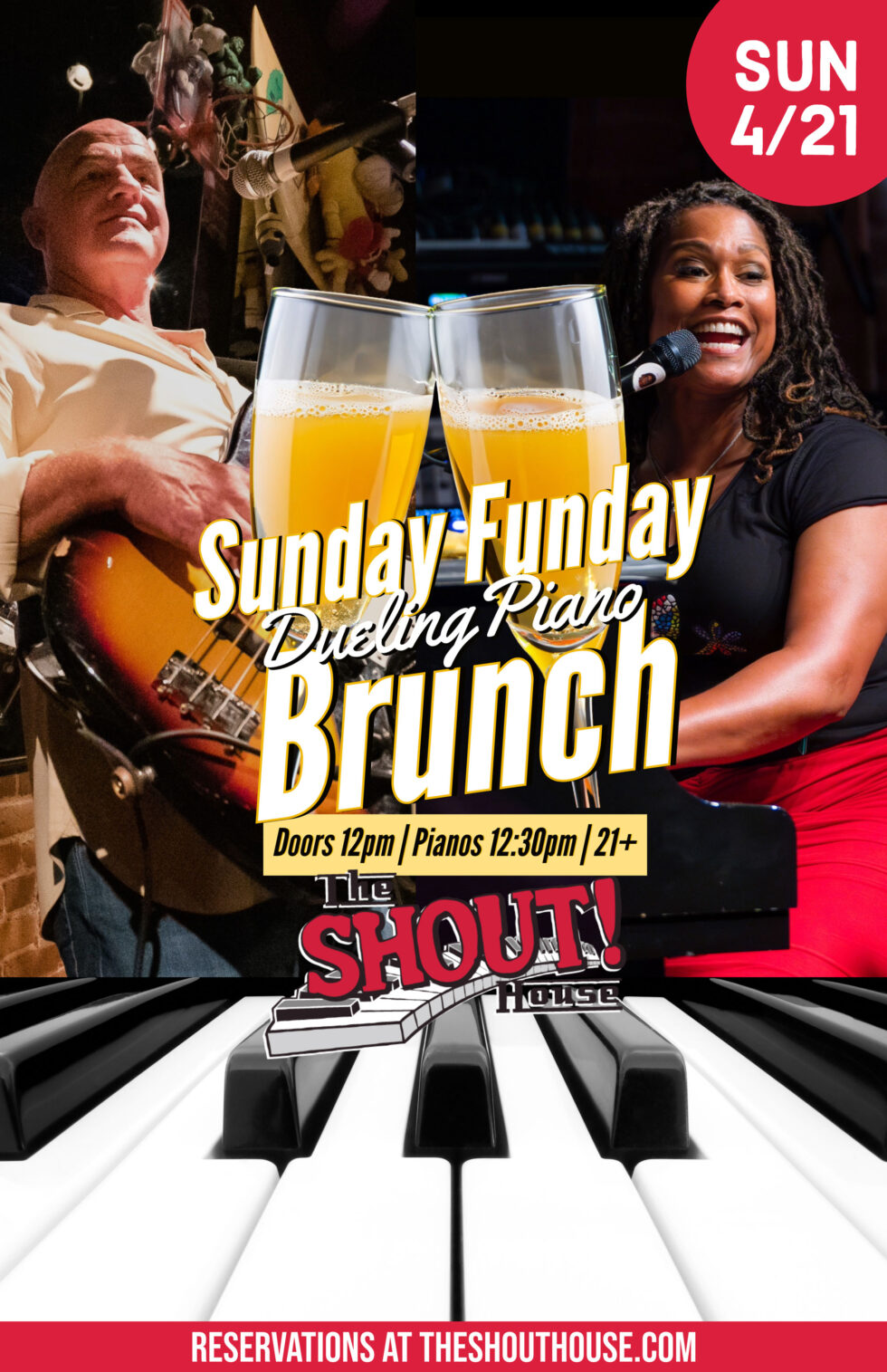 The Shout! House Dueling Piano Brunch - The Shout! House